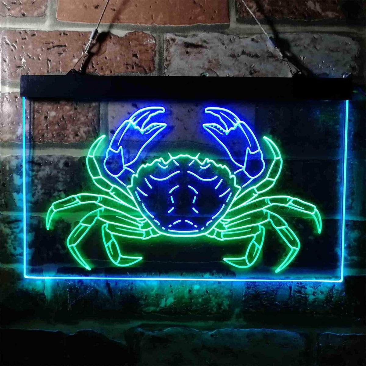Crab Seafood Ocean Display LED Light Sign — Way Up Gifts